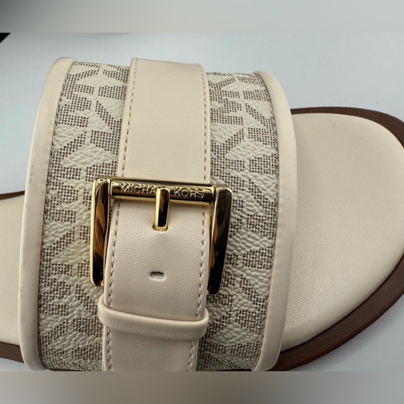 MICHAEL Michael Kors | Shoes | Michael Kors Womens Mandy Slide Sandals ...